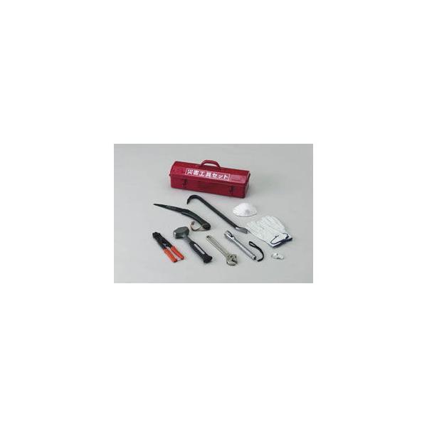 在庫状況：お取り寄せ/取引先在庫あり3日〜5日で出荷/◆場所を選ばず、工場などで数ヵ所に設置できるコンパクトなセットです。◆地震時の緊急脱出用として必要最低限のツールを搭載しています。/[TRCCSET]