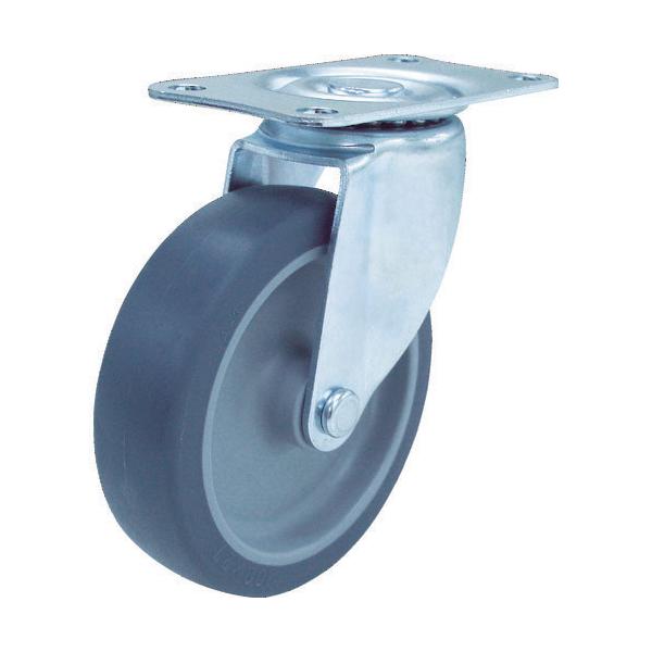 在庫状況：お取り寄せ/取引先在庫あり3日〜5日で出荷/◆耐摩耗性に優れています。◆始動がスムーズです。◆床面を汚しにくいエラストマー車輪です。/[TYSG100EL]