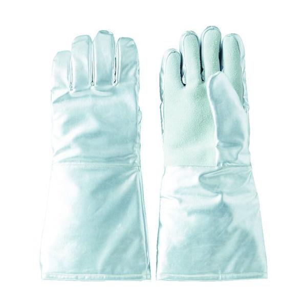 在庫状況：お取り寄せ/取引先在庫あり3日〜5日で出荷/◆難燃性機能を持ったメタ系アラミド繊維にアルミコーティング加工を施し、優れた遮熱性があります。◆断熱材を中間層全体に入れたことにより、優れた耐熱性があります。◆手のひらに牛床革を貼ってい...