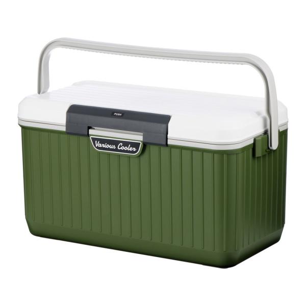 在庫状況：お取り寄せ/◆レジャーやアウトドアで大活躍する、最大容量24Lサイズのクーラーボックスです。◆高性能断熱材採用で、保冷時間がアップしました。◆持ち運びに便利な大型キャリングハンドル付きです。/[VAC24WHGR]