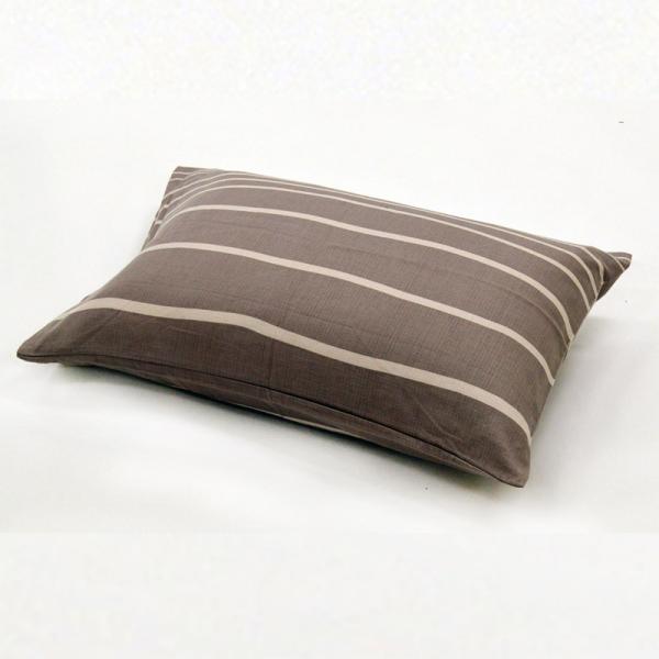 在庫状況：お取り寄せ/7日〜10日で出荷/◆シンプルでスタイリッシュなボーダー柄のピローケースです。◆中かぶせタイプ。◆日本製、綿100％のピローケースです。・サイズ(約)：65×45cm/[218790913300]