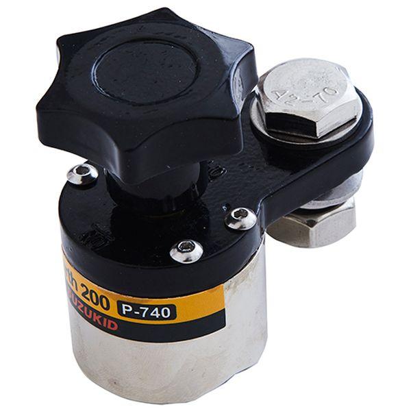 在庫状況：お取り寄せ/取引先在庫あり2日〜4日で出荷/◆お手持ちのアースケーブルに取付すれば、マグネット式アースに!◆磁力ON/OFFのスイッチ付で、使っていない時に鉄粉が付着する事もないのでストレスフリー!◆200A出力モデルまで対応可能...