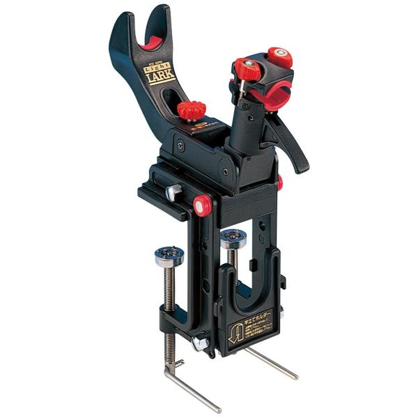 在庫状況：在庫僅少/◆ミニラークの軽量コンパクトサイズにスーパーラークの機能をプラス。◆タテ、ヨコ取付自由!◆コンパクトな手のひらサイズ・取付有効幅：15〜80mm・適合ハリス(幹糸)：約12号まで/[01026ダイイチセイコウ]