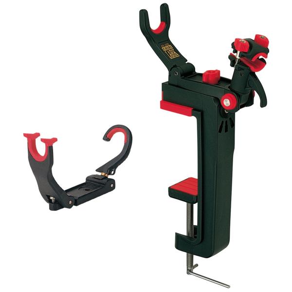 在庫状況：在庫僅少/◆替え竿受が付いた一台二役のラーク竿受シリーズ最小・最軽量のチビラークの取付幅を16cmにアップしたワイドバージョン◆一台二役◆タテ・ヨコ取付タイプはできるだけタテ付けで使用してください。(ヨコ付けは取付強度が落ちます。...