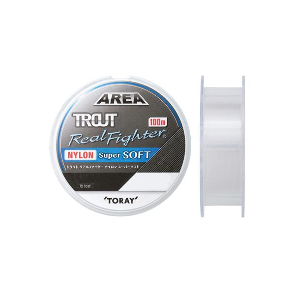 在庫状況：お取り寄せ/◆ナイロン本来の適度な伸びで(乗せて獲る)スーパーソフトライン。/[トラウトリアルフアイタNソフト4]