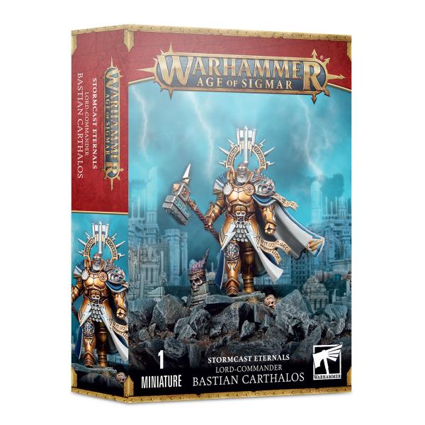在庫状況：お取り寄せ/お届け：2〜3週間/※画像はイメージです。実際の商品とは異なる場合がございます。ゲームズワークショップ STORMCAST ETERNALS: LORD-COMMANDER BASTIAN CARTHALOSです。