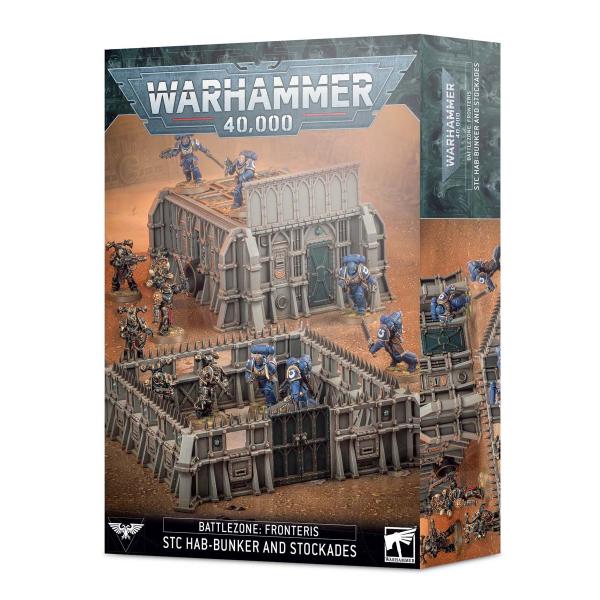 在庫状況：お取り寄せ/お届け：2〜3週間/※画像はイメージです。実際の商品とは異なる場合がございます。ゲームズワークショップ ウォーハンマー40000 B/Z FRONTERIS：STC HAB-BUNKER ＆ STOCKADE です。