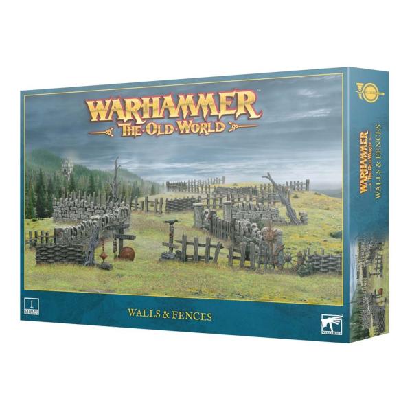 在庫状況：お取り寄せ/お届け：2〜3週間/2024年08月 発売/※画像はイメージです。実際の商品とは異なる場合がございます。ゲームズワークショップ　THE OLD WORLD：WALLS AND FENCES です。