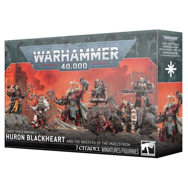 在庫状況：お取り寄せ/お届け：2〜3週間/2026年02月 発売/※画像はイメージです。実際の商品とは異なる場合がございます。ゲームズワークショップ　ケイオス・スペースマリーン：ヒューロン・ブラックハート＆渦の支配者たち です。