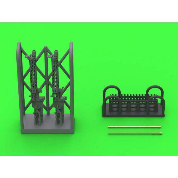 在庫状況：お取り寄せ/2026年02月 発売/※画像はイメージです。実際の商品とは異なる場合がございます。MASTER 1/72 WWI ドイツ シュパンダウLMG 08/15機関銃 短装填ハンドルタイプ(2個入) です。