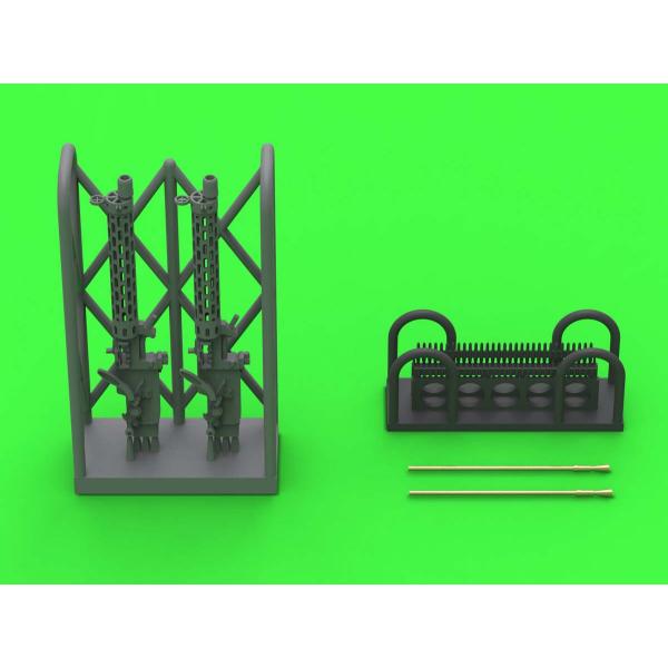 在庫状況：お取り寄せ/2026年02月 発売/※画像はイメージです。実際の商品とは異なる場合がございます。MASTER 1/72 WWI ドイツ シュパンダウLMG 08/15機関銃 長装填ハンドルタイプ(2個入) です。