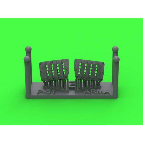 在庫状況：お取り寄せ/2026年02月 発売/※画像はイメージです。実際の商品とは異なる場合がございます。MASTER 1/72 WWII アメリカ P-51ムスタング キャブレターエアフィルターカバー RAFルーバータイプ バージョンB(...