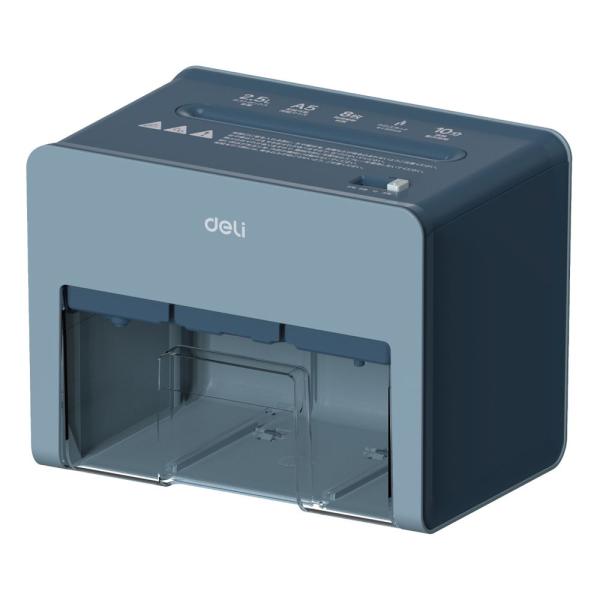 在庫状況：お取り寄せ/2025年11月 発売/◆スタイリッシュに整理整頓、クールなブルー◆クロスカット4×35mm◆ゴミの量がわかる透明ダストボックス容量2.5リットル引き出し型/[T925BL]