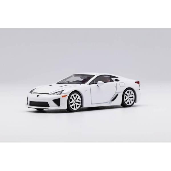在庫状況：お取り寄せ/◆2024年11月 発売/※画像はイメージです。実際の商品とは異なる場合がございます。ダイキャストチーム　1/64 Lexus LFA (LHD) ホワイト です。