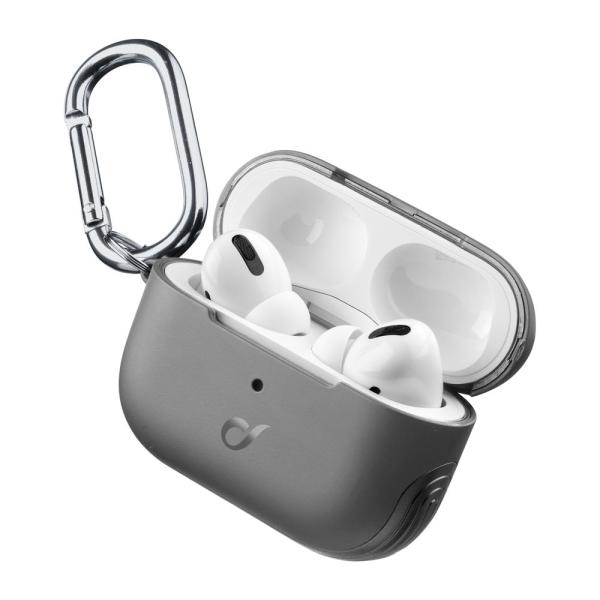 在庫状況：お取り寄せ/◆傷・汚れ・落下から超強力に保護。最大4mからの高さの落下も耐えます◆AirPods Proで使うことができます◆カラナビ付きなので、持ち運びに便利です/[DEFENDERAIRPODSPRK]