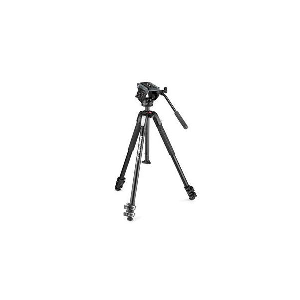 在庫状況：お取り寄せ/◆雲台はフラットベース。パン・ティルトのフルードドラッグシステムにより滑らかな動き◆雲台のカウンターバランス2.4kg固定◆4段階の開脚角度、ローアングルアダプターにより超低位置からの撮影が可能/[MVK500190X3]