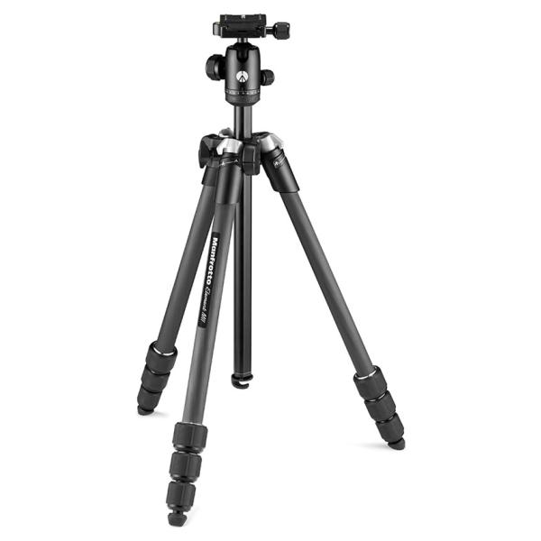 在庫状況：お取り寄せ/お届け：3〜4ヶ月/2020年09月 発売/◆初心者に扱いやすく、上級者のニーズにも応えるトラベル三脚◆スマートフォン用のクランプとBlurtoothリモコンが付属/[MKELMII4CMBBH]