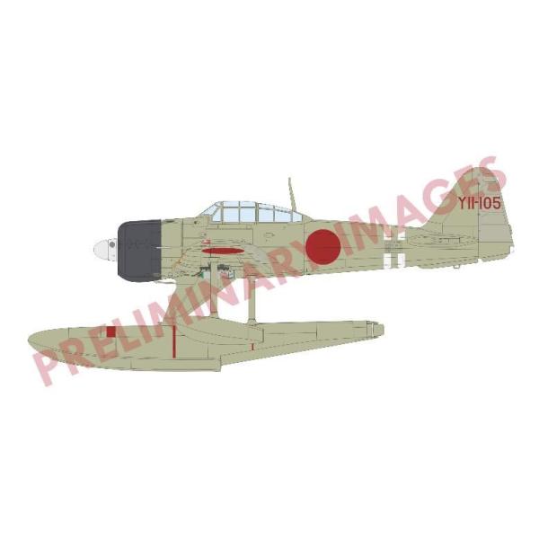 在庫状況：お取り寄せ/◆/2025年12月 発売/※画像はイメージです。実際の商品とは異なる場合がございます。エデュアルド 1/48 A6M2-N 二式水上戦闘機 ウィークエンドエディションです。