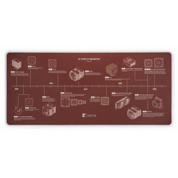在庫状況：在庫あり/2025年12月 発売/◆Noctua NP-DM3 20th Anniversary Desk Mat― 20周年を記念したプレミアム・アニバーサリーデザイン―Noctuaのブランド設立20周年を記念して登場した、特別...