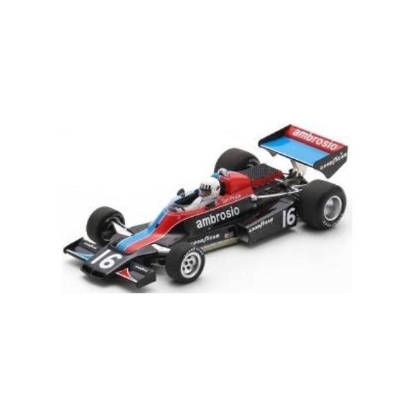 在庫状況：在庫僅少/2026年02月 発売/※画像はイメージです。実際の商品とは異なる場合がございます。スパーク　1/43 Shadow DN8 No.16 Brazil GP 1977 です。ドライバー ： Tom Pryce