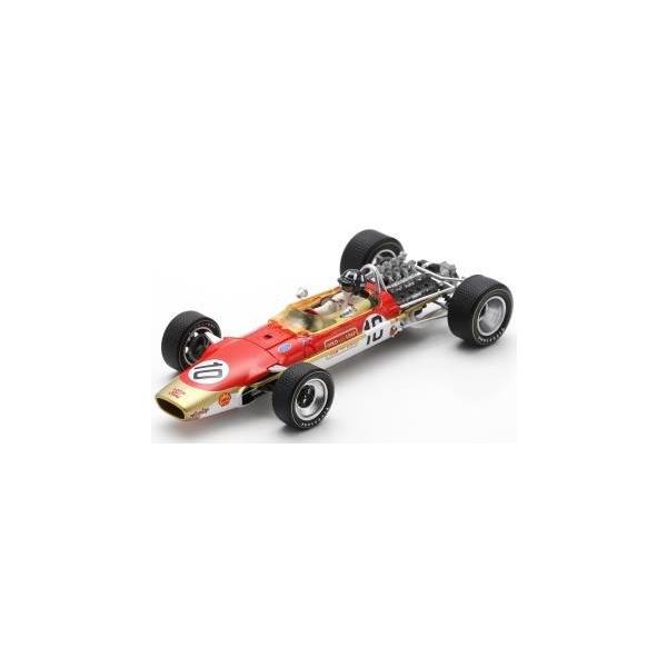 在庫状況：在庫僅少/2025年11月 発売/※画像はイメージです。実際の商品とは異なる場合がございます。スパーク　1/43 Lotus 49 No.10 Winner Spanish GP 1968 です。ドライバー ： Graham Hill