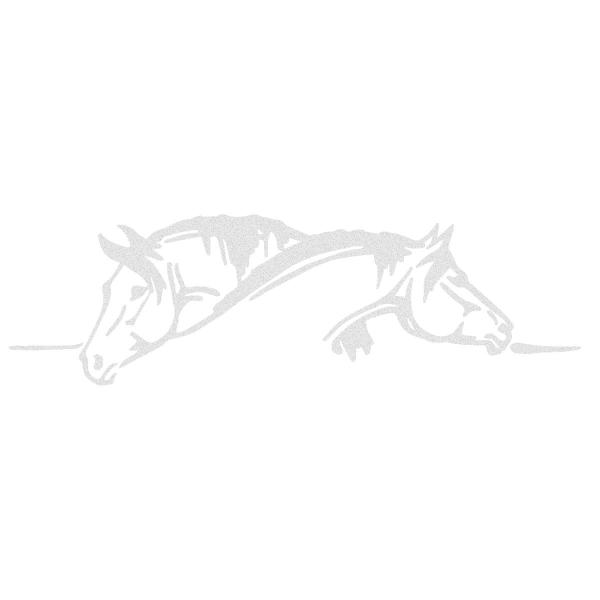まるでハグしているみたいな2頭の馬が切り絵のように意匠化されたホースステッカー。さりげなくライフスタイルに大好きな馬のモチーフを取り入れたい方にピッタリです。分類タグ:  【書籍・雑貨など】  【ブラック】  【ホワイト】  【乗馬 文具 ...