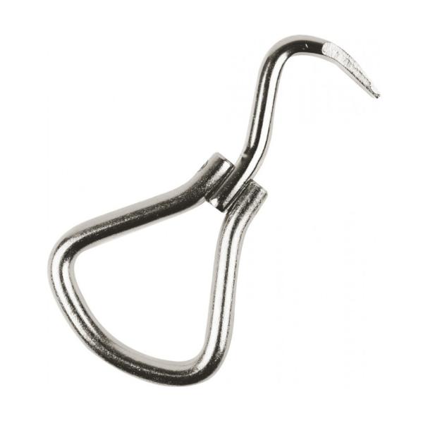 蹄のお手入れに欠かせないてっぴをスマートに携帯。2つ折りにすると手の平に収まるコンパクトなサイズ感です。■ブランドEKKIA（エキア）分類タグ:  【各種馬具】  【手入れ道具】  【EKKIA（エキア）】  【シルバー】  【乗馬 手入れ...