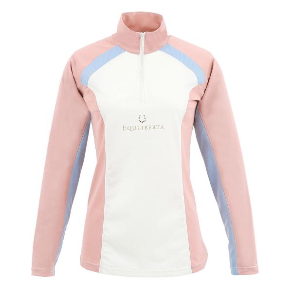 進化した接触冷感素材とサイドメッシュ構造により、圧倒的な涼しさを実現。立体裁断のストレッチ性能と、切り替えのラインが際立つ洗練されたデザインが、美しさと動きやすさを両立。■ブランドEQULIBERTA（エクリベルタ）■対象レディース■素材素...