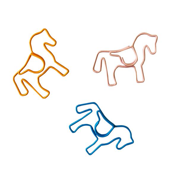 馬モチーフデザインの可愛いカラークリップです。3色合わせて30個入り。華やかなステーショナリーを置くだけで、デスクが一気にオシャレに。■ブランドJODHPURS（ジョッパーズ）分類タグ:  【その他 雑貨など】  【JODHPURS（ジョッ...
