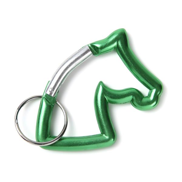 馬の頭の形をしたかわいいカラビナ。軽量アルミ製で軽いです。■ブランドJODHPURS（ジョッパーズ）■素材アルミ製分類タグ:  【その他 雑貨など】  【JODHPURS（ジョッパーズ）】  【ブラック】  【イエロー】  【レッド】  【...