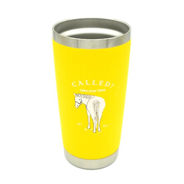 白地に描かれた優しい馬の後ろ姿が印象的。優れた保温保冷機能で、いつでも美味しい温度を楽しめるタンブラー。「CALLED? take your time」の言葉と共に、穏やかな時間をお届けします。■ブランドNico（ニコ）■素材ステンレス鋼分...