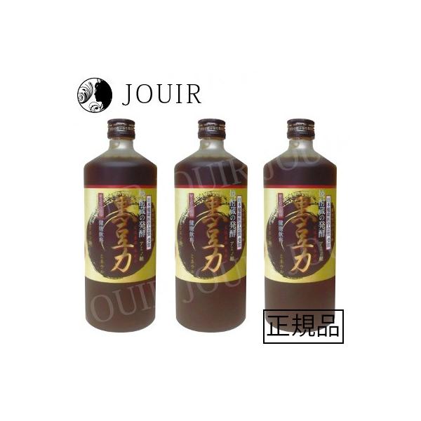 「発酵 黒大豆搾り 720ml」は、従来の酢酸酢とは異なり、画期的な製法で黒豆と米麹から造られたクエン酸酢です。100%国産の黒豆・米麹に水以外何も加えていない無添加です。ポリフェノール、アミノ酸、クエン酸、ミネラルをたっぷり含んでいます。...
