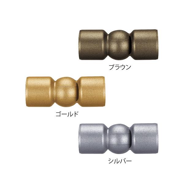 【35mm用 自在ジョイント】色・品番：ブラウン(BD-18B)、ゴールド(BD-18G)、シルバー(BD-18S)材質：亜鉛合金付属品：取付ねじ入数：1個手スリ 手すり 手摺 棒 玄関 階段 トイレ 介護 補助 部材 部品 交換 diy ...