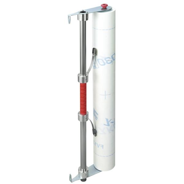 【ナカヤ シートはり達人】■透湿シートを足場に固定。1 人でラクラク施工！■ 足場などに掛けてシートを引っ張るだけ！すばやくキレイな作業をお手伝い。■ワンタッチロール交換機構付。■足ロールたわみ防止機構付。■握りやすいラバークリップ。品番：...