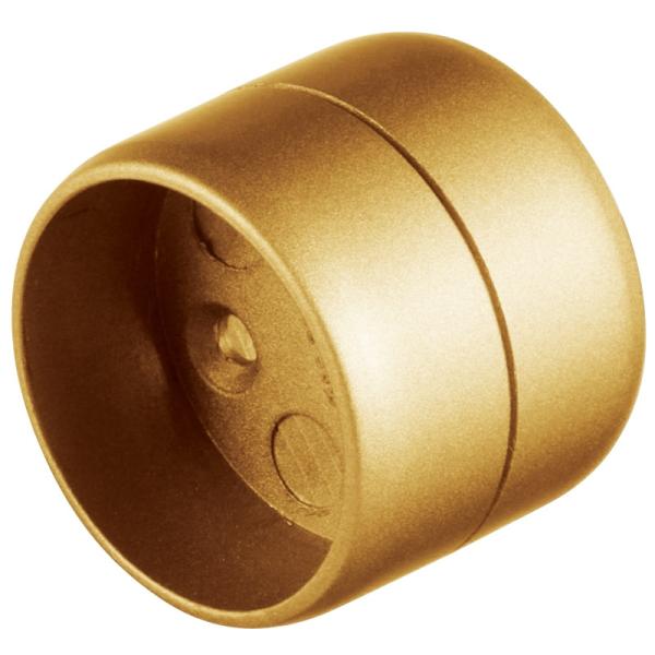 【35mm用 直ジョイント】※ロングスパン1400はご使用いただけません。色・品番：ゴールド(BD-16G)材質：亜鉛合金付属品：取付ねじ入数：1個手スリ 手すり 手摺 棒 玄関 階段 トイレ 介護 補助 部材 部品 交換 diy 室内 転...