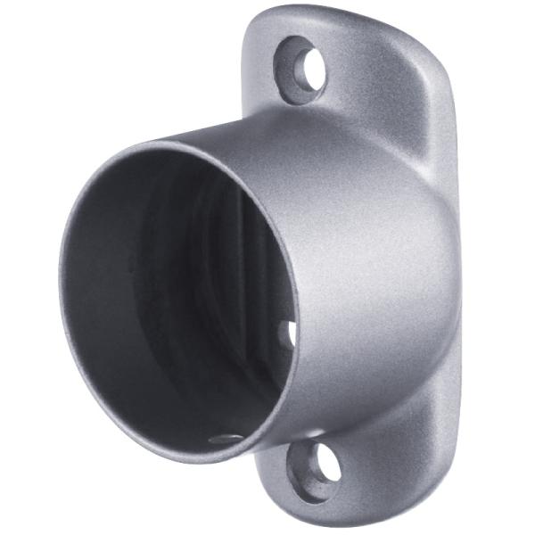 【35mm用 Tジョイント】※ロングスパン1400、35強化コート手すり棒は使用できません。色・品番：シルバー(BD-35S)材質：亜鉛合金付属品：取付ねじ入数：1個手スリ 手すり 手摺 棒 玄関 階段 トイレ 介護 木製 補助 部材 部品...