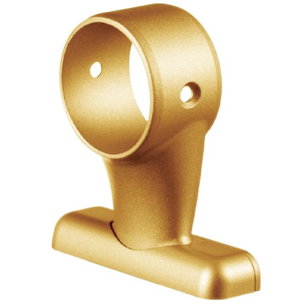 【35mm用 真壁用スリム通しブラケットカバー付】※ロングスパン1400はご使用いただけません。色・品番：ゴールド(BD-52G)材質：亜鉛合金、ABS樹脂付属品：取付ねじ入数：1個手スリ 手すり 手摺 棒 玄関 階段 トイレ 介護 補助 ...