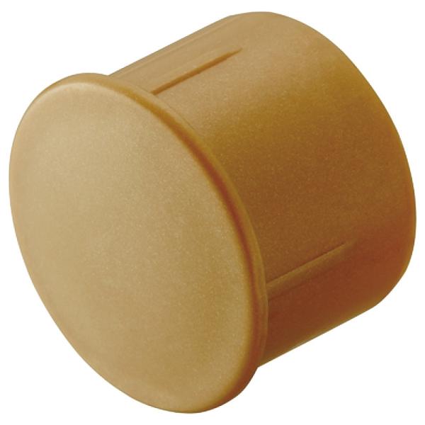 【マツ六 35mm 樹脂キャップ】※屋内専用です。屋外及び浴室には使用出来ません。※BDS-02に取付けてエンドブラケットとして使用してください。色・品番：ゴールド(BD-53G)材質：ABS樹脂入数：1個手摺 手すり 金物 部材 材料 d...