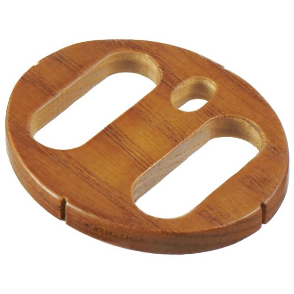 【マツ六 木製スペーサー 小判座用】サイズ・品番：6mm(BH-05)対応ブラケット品番：画像参照材質：天然木付属品：取付ねじ(ブラウン・ゴールド・シルバー各4本)入数：1個手すり 手摺 部材 材料 金物 段差 解消 壁 diy 介護 リフォーム