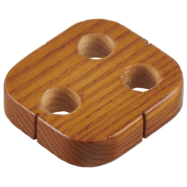 【マツ六 木製スペーサー 08用】※複数枚重ねての使用不可。サイズ・品番：9mm(BH-08)対応ブラケット品番：BD-08、BE-08、BD-54、BE-54材質：天然木付属品：取付ねじ入数：1個手すり 手摺 部材 材料 金物 段差 解消...