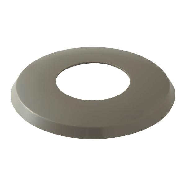 【埋め込み支柱用カバー】■ストレートEZレール色・品番：グレー・EZ-17GY材質：ASA樹脂入数：1個※フリーRレール・アクアレール等、他シリーズと部材を組み合わせて使用することはできません屋外 野外 介護 昇降 補助 部材 diy 材料...