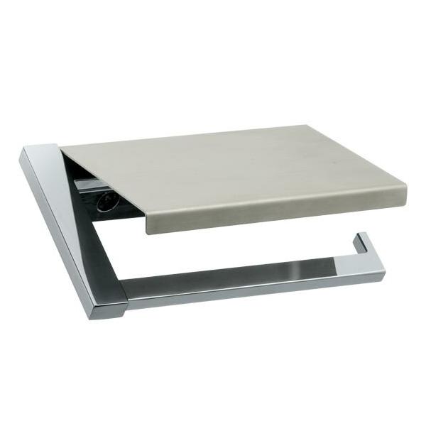 【KAWAJUN ペーパーホルダー】（品番：SC-313-CT）※取付時に左差し変更可・ベーシックなアクセサリーシリーズ【仕様】品番：SC-313-CT材質：亜鉛合金+ステンレス耐荷重：49N（5kgf)付属品：+なべタッピンねじφ4×35...