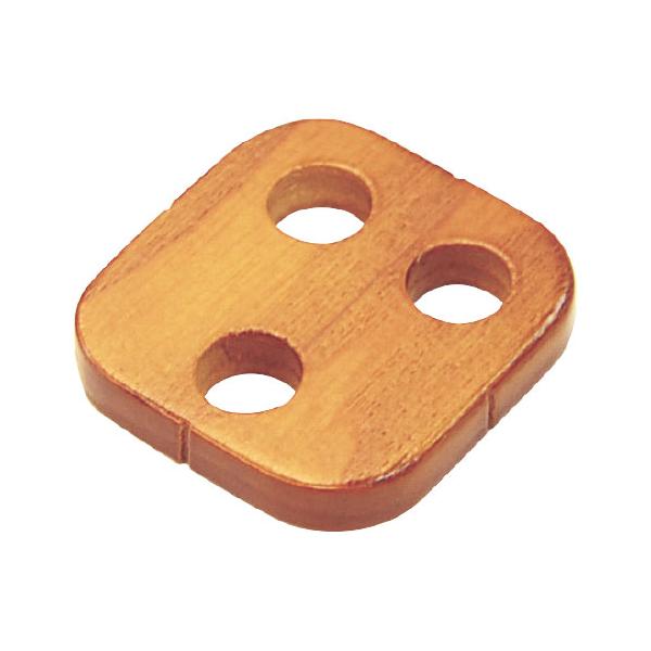 【マツ六 木製スペーサー 08用】※複数枚重ねての使用不可。サイズ・品番：6mm(BH-07)、9mm(BH-08)対応ブラケット品番：BD-08、BE-08、BD-54、BE-54材質：天然木付属品：取付ねじ入数：1個手すり 手摺 部材 ...