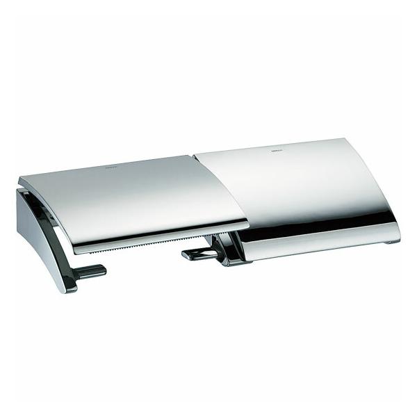 【KAWAJUN ペーパーホルダー】（品番：SC-60）トイレ空間に馴染むKAWAJUNのペーパーホルダーです。【仕様】品番：SC-60M-XC材質：亜鉛ダイキャスト付属品：取付ねじ、座金仕上：クローム耐荷重：49N（5kgf)入数：1個【...