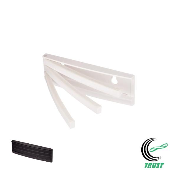 曲線のあるアームが印象的なふきん掛け。使わない時はアームが収まるスマートなデザインです。強力マグネットでキッチンの小物をスマートに飾ります！使用しない時はスッキリスマートに収まり省スペース。別売りの吸着盤（HB-1118）で使用範囲が広がり...