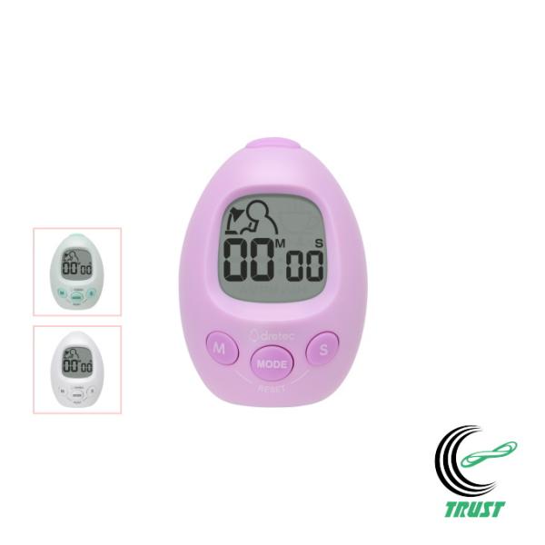 勉強時間も休憩時間も1台でばっちり管理！ころっとしたたまご型と動くアイコンがかわいい学習タイマーです。・動くアイコンで勉強時間と休憩時間の区別ができる・アラーム切替機能（無音・小・大）・カウントダウン設定時間をアラームとLEDランプでお知ら...