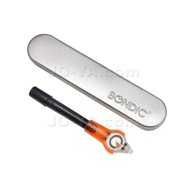 BONDIC Starter Kit　スターターキットに交換用カートリッジリフィルが1本付いたお得なセットです。　BONDICは溶剤を使用しない液状のプラスチックで、付属のUV LEDライトをあてると硬化し、乾くと透明で永久的に接着します。...