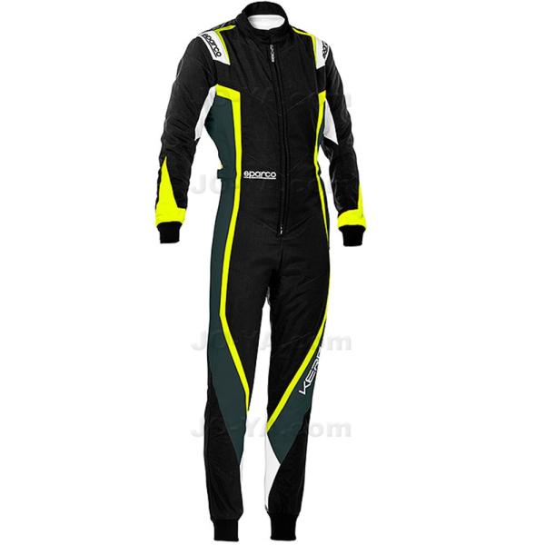 sparco KERB LADYKart Racing Suit 　2色展開のCIK-FIA N2013.1認証のカートスーツです。認　証 : CIK-FIA N2013.1カラー : ブラック/グレー/イエロー重　量 : 470/500 ...