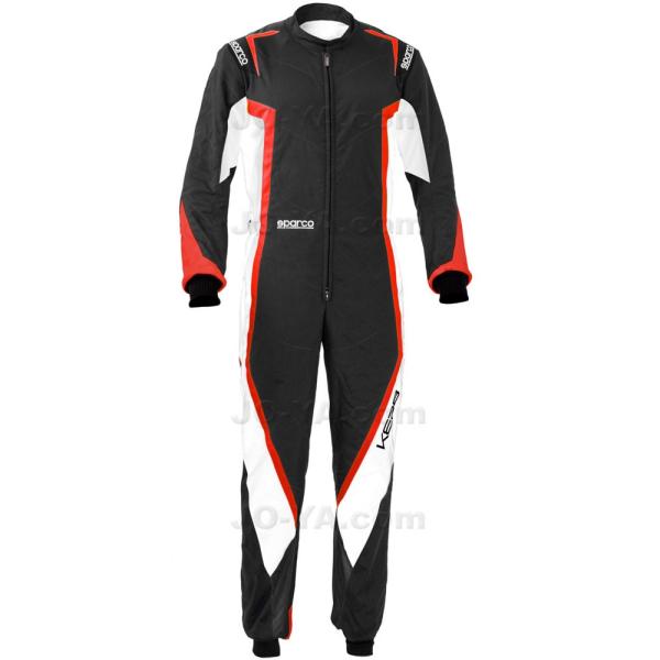 sparco KERBKart Racing Suit 　6色展開のCIK-FIA N2013.1認証のカートスーツです。認　証 : CIK-FIA N2013.1カラー : ブラック/ホワイト/レッド重　量 : 470/500 g/m2