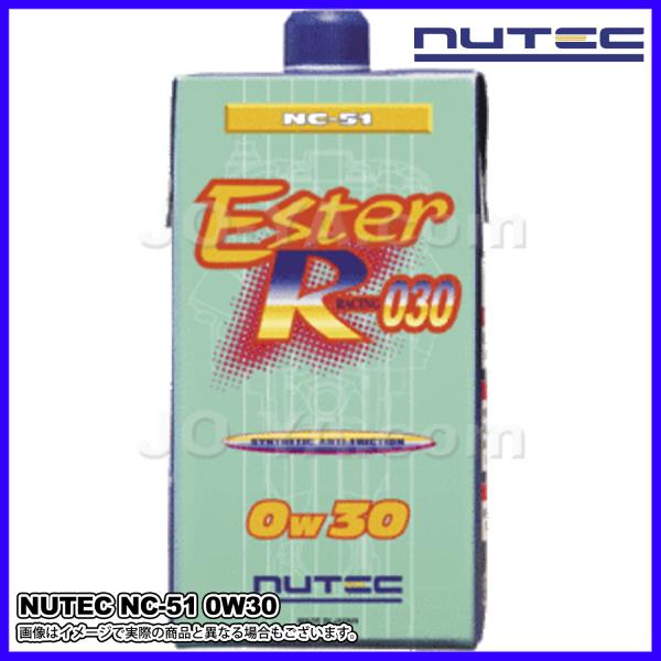 NUTEC NC-51 Ester Racing 0W30SYNTHETIC ANTI-FRICTION100%化学合成オイル ( エステル系 )　レーシングテクノロジーから生まれたニューテック NC-51 は熱ダレの原因となるポリマーを使...